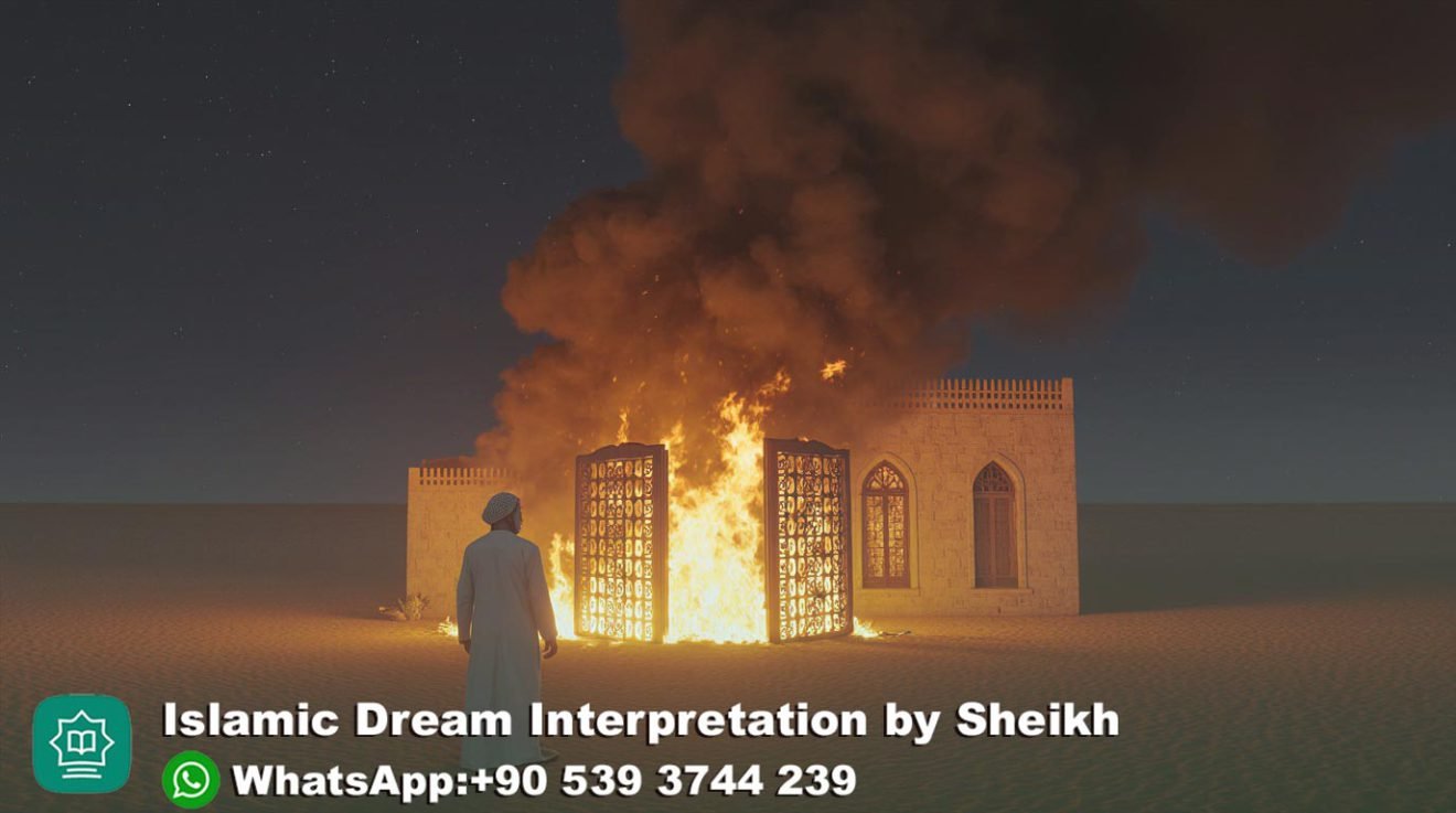 seeing house on fire in dream: islamic interpretation | Best Istikhara