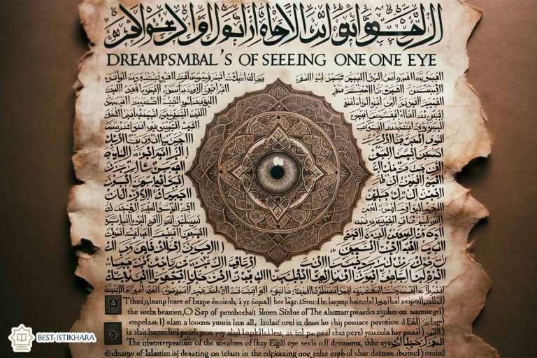 Dream Interpretation of One Eye in Islam: Meaning,Interpretation ...