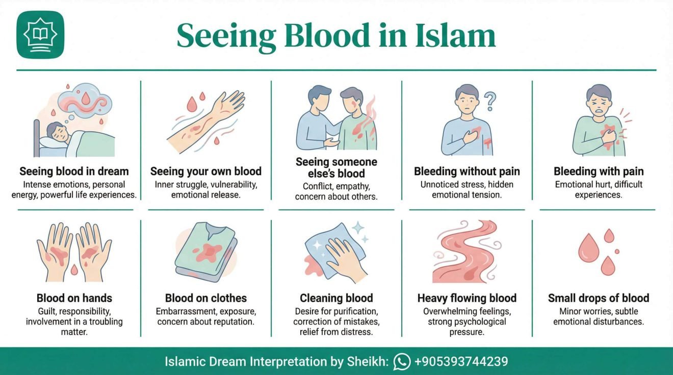 Seeing Blood in Dream Islam: Interpretation & Meaning | Best Istikhara