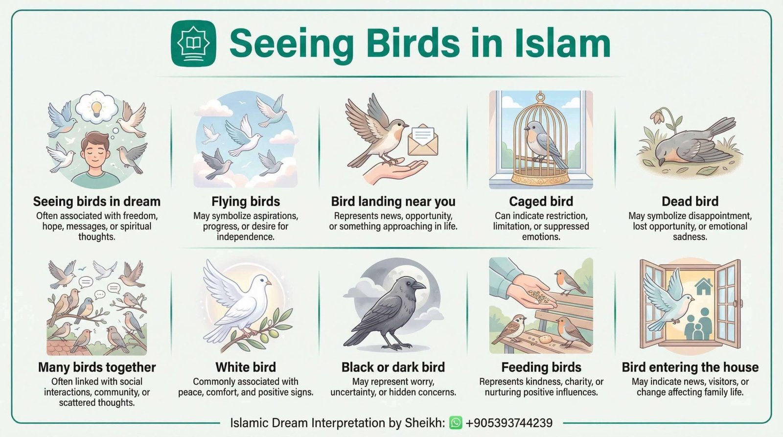 What Does It Mean to Dream About Birds in Islam? | Best Istikhara